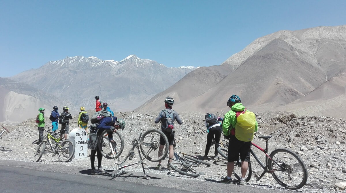 Annapurna Circuit on Mt. Bike